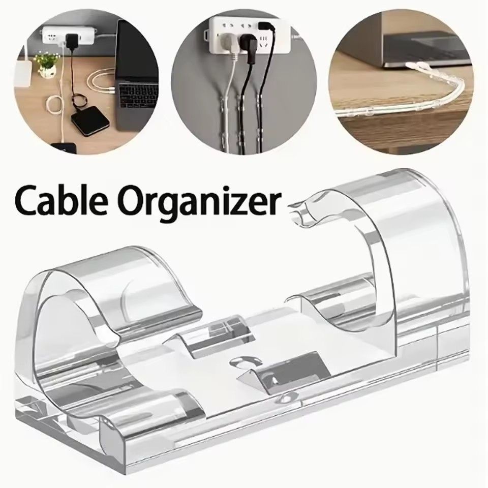 Best price for 20 Pcs Cable Clips Organizer Drop Wire Holder Cord ...
