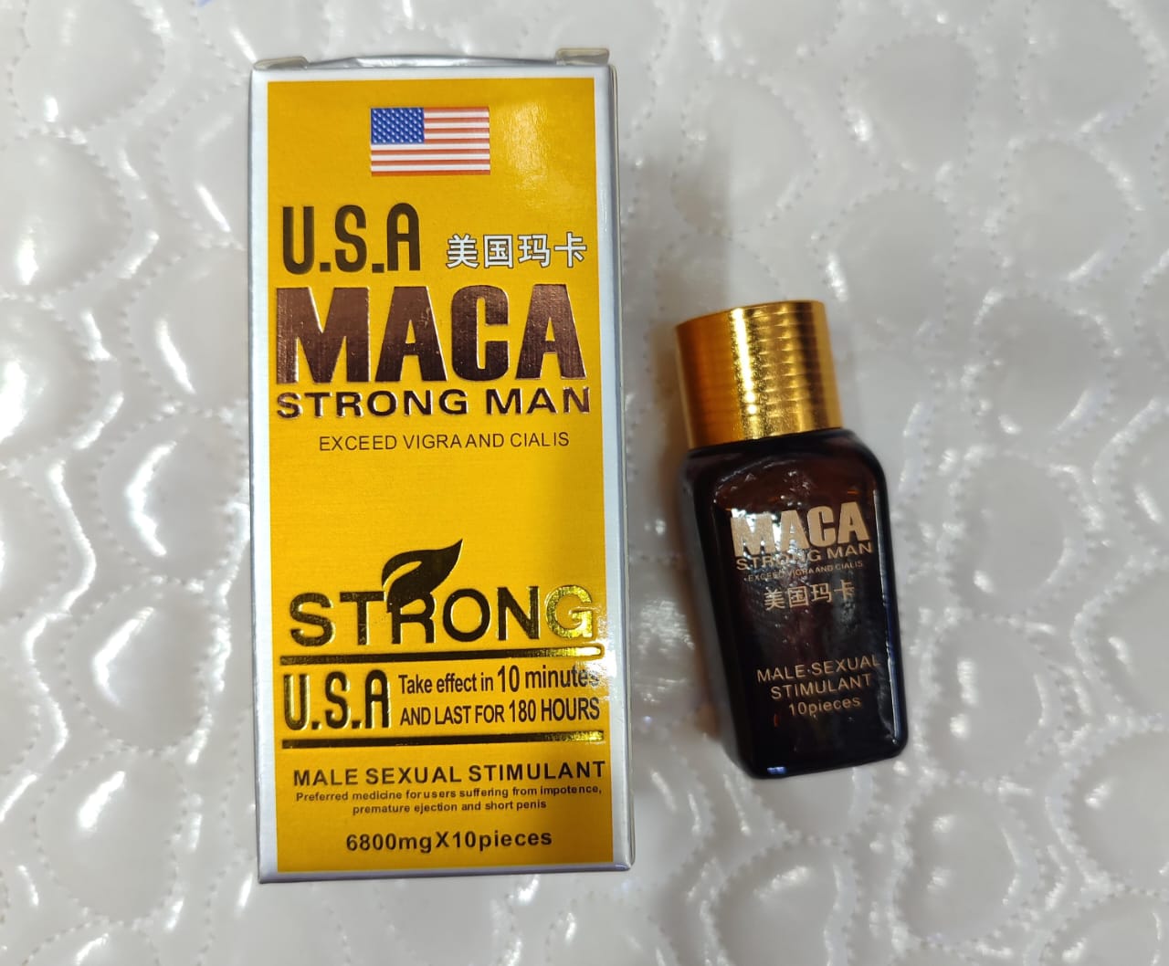 Best price for MALE SEXUAL STIMULANT U.S.A MACA STRONG MAN ;EXCEED ...