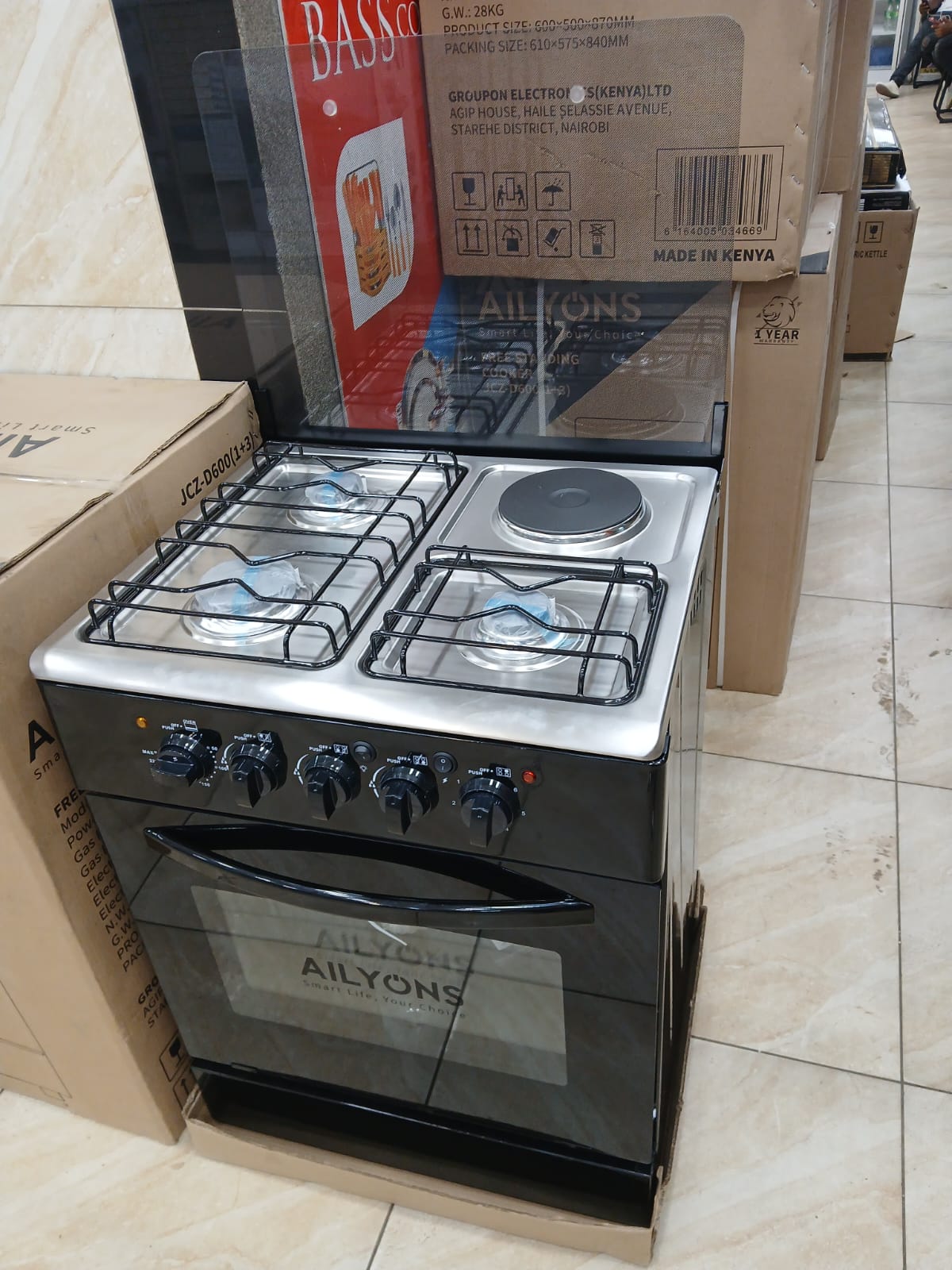 Best price for {NEW ARRIVAL} AILYONS 50x50 Cooker 🍳 | 3 Gas Burners + 1 ...