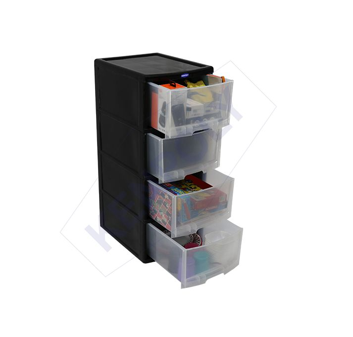 Best price for Kenpoly Large Drawer 4 STACK spacious drawer unit with ...