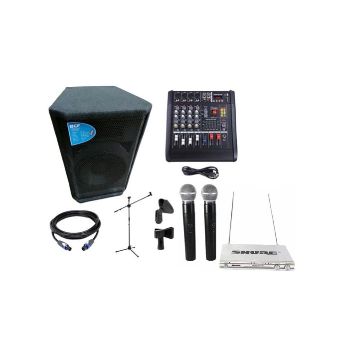 Best price for Full Public Address System 15 Inches PA Speakers + 4 ...