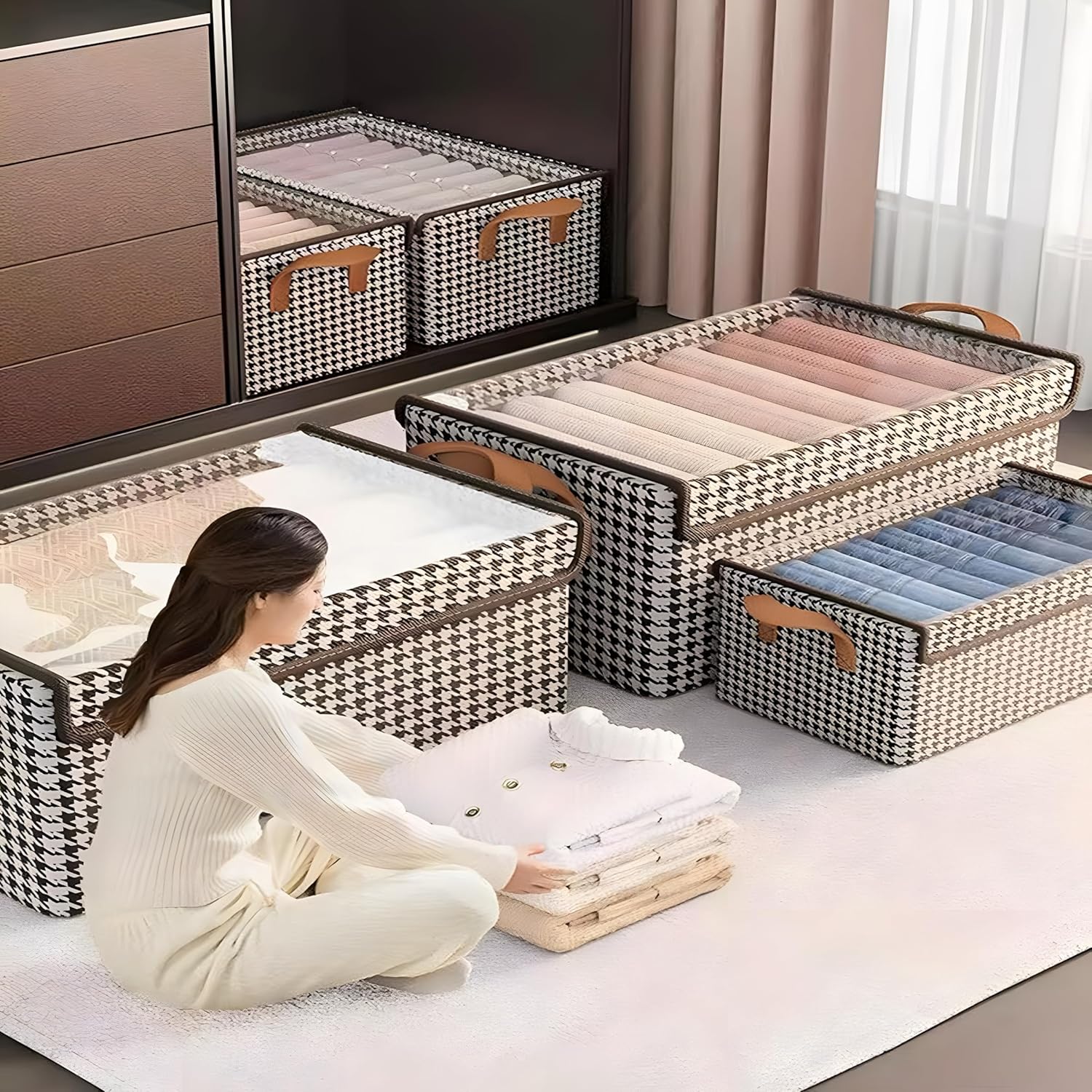 Best price for Foldable Storage Box with Lid - Extra Large Fabric ...