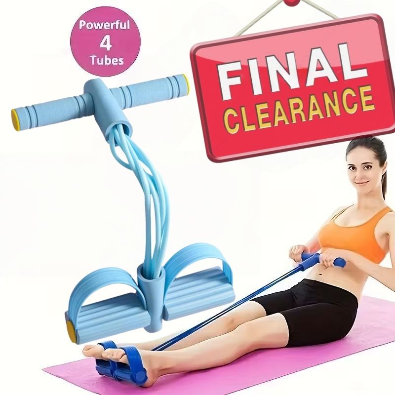 Best price for 【Final Clearance】4 Tube Pedal Ankle Puller Sit Up Leg ...