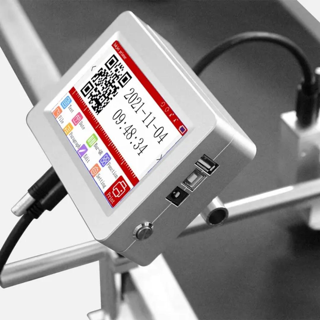 Best price for High Quality Barcode Date Coder Inkjet Printer with Conveyor Belt 9 Jul 2023 ...