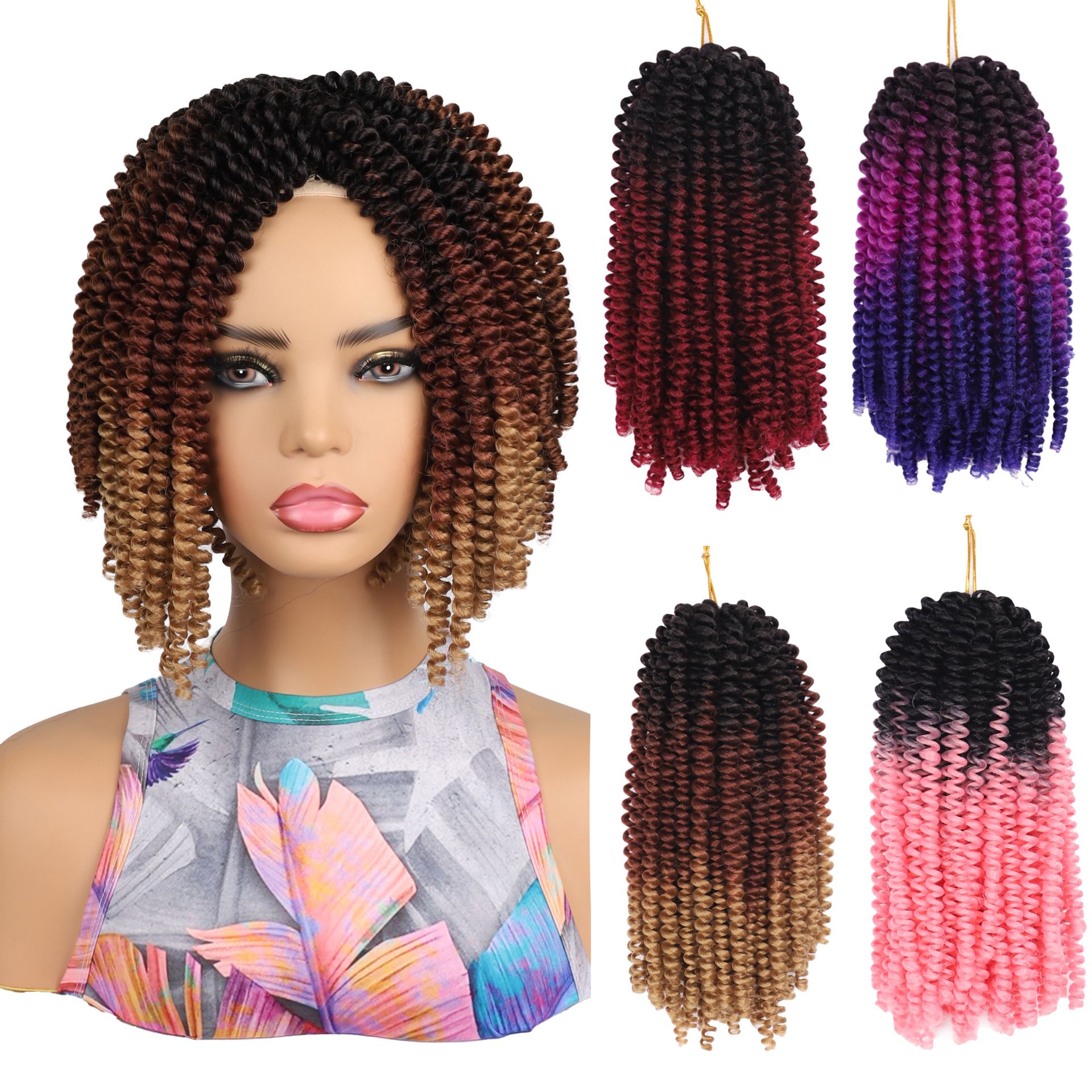 Best price for 12 Inch Spring Twist Crochet Hair for Butterfly Locs ...