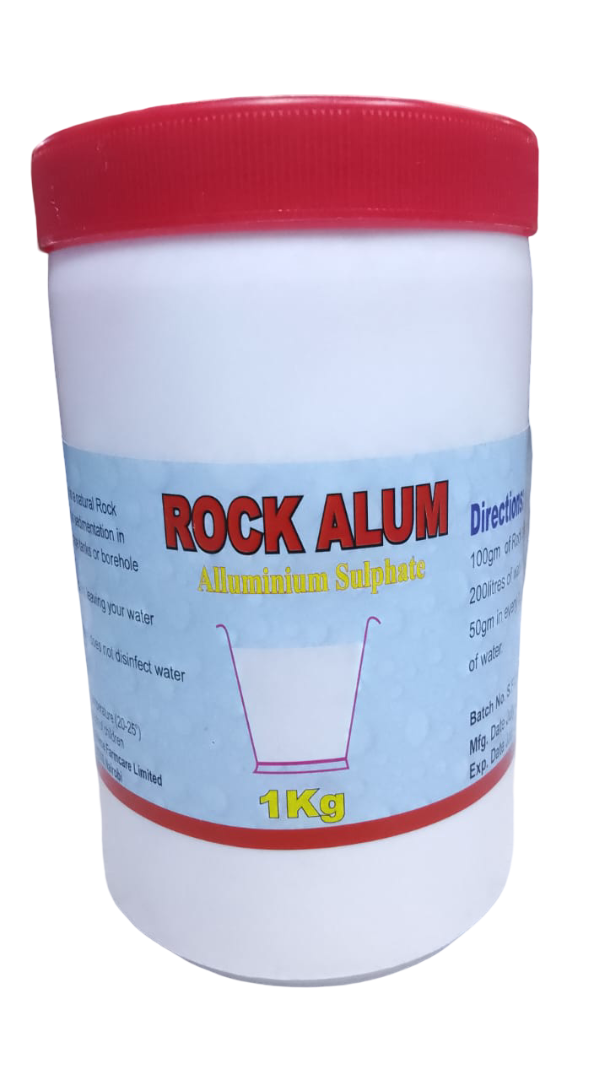 Best price for 1.0KG ROCK ALUM (ALUMINIUM SULPHATE) FOR WATER TREATMENT ...