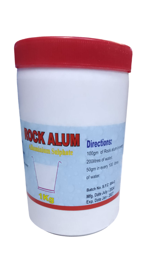 Best price for 1.0KG ROCK ALUM (ALUMINIUM SULPHATE) FOR WATER TREATMENT ...