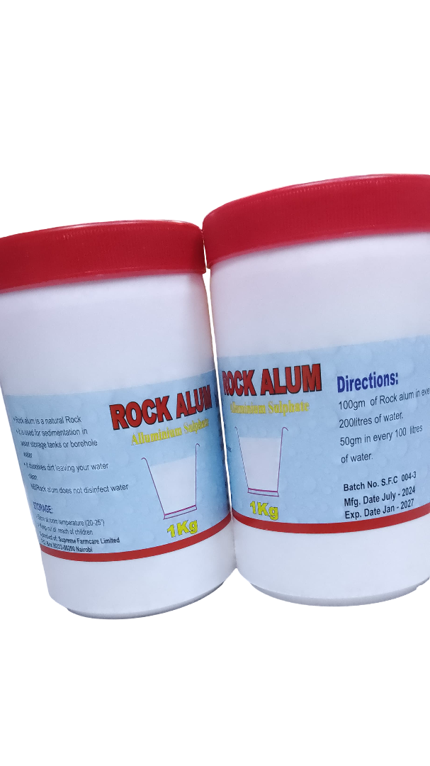 Best price for 1.0KG ROCK ALUM (ALUMINIUM SULPHATE) FOR WATER TREATMENT ...