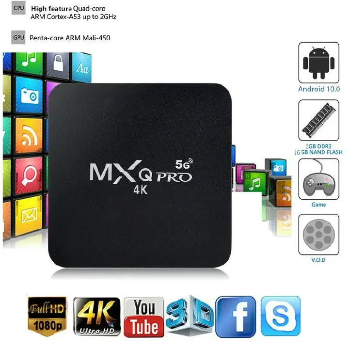 Best price for MXQ Pro Android TV Box Full HD 4K Wifi HDMI USB Ports ...