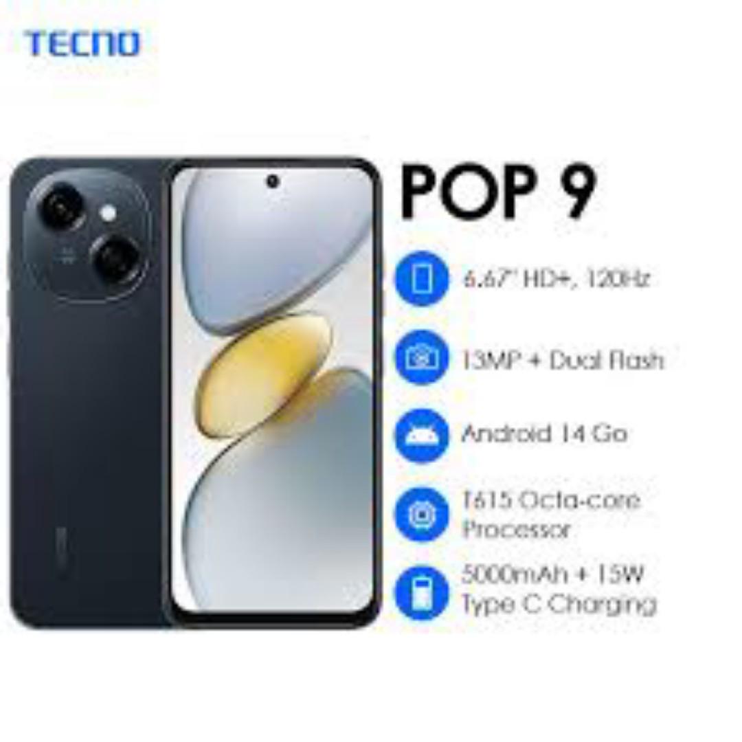 Best price for Tech Week] TECNO POP 9 64GB + 6(3+3)GB 4.5G Fast Network ...