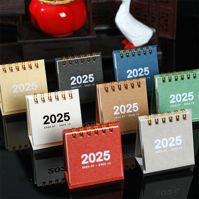Best price for Refreshing Simple Solid Color 2025 Mini Desktop Paper ...