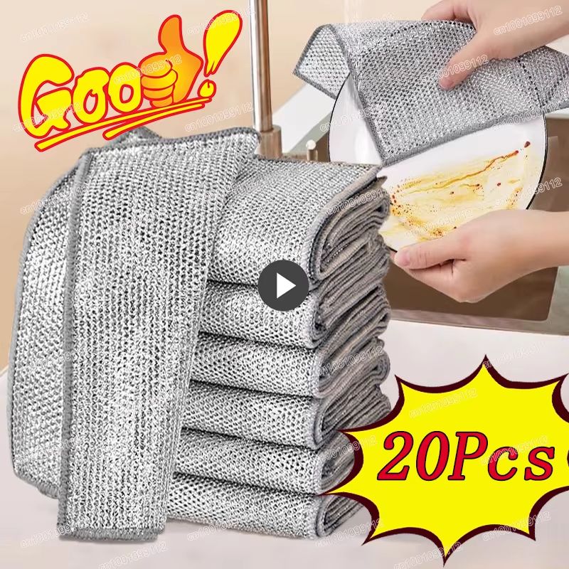 Best price for Magic Cleaning Cloth Kitchen Dishwashing Towel Metal ...