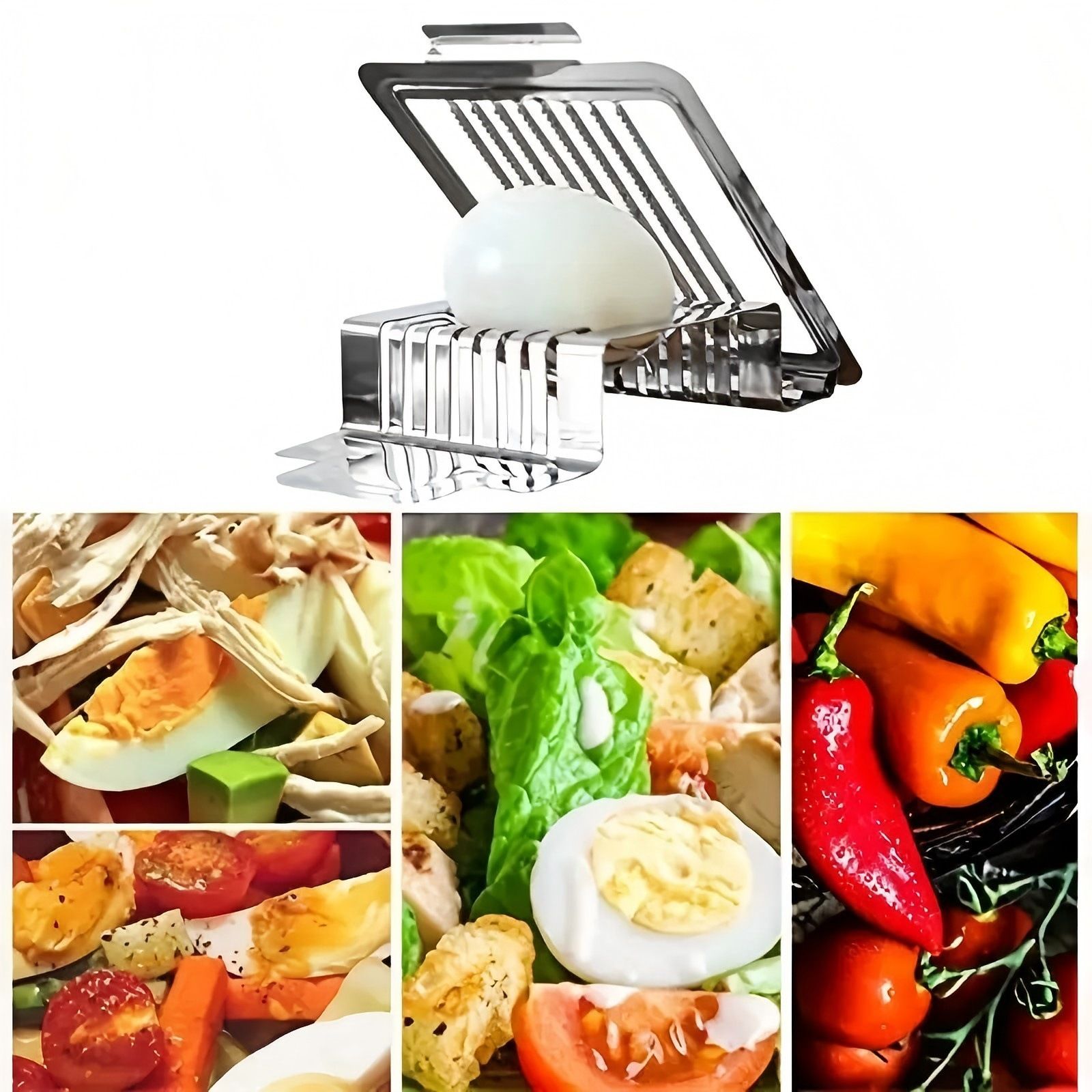 Best price for Egg Slicer Cutter Hard Boiled Eggs Multipurpose Egg ...