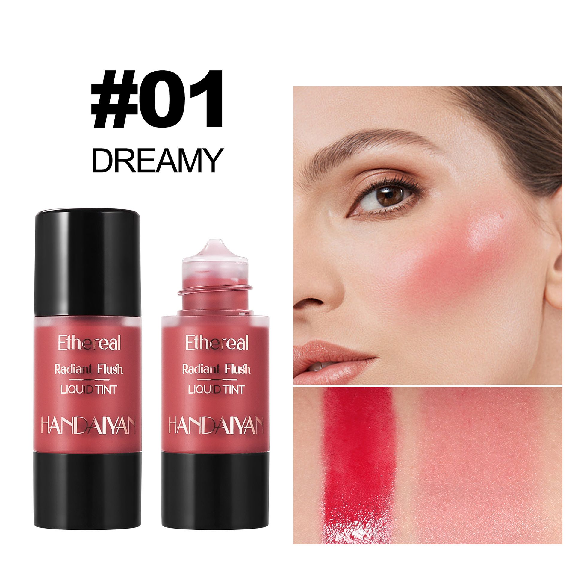 Best price for HANDAIYAN Liquid Powder Blusher Press Type Powder ...