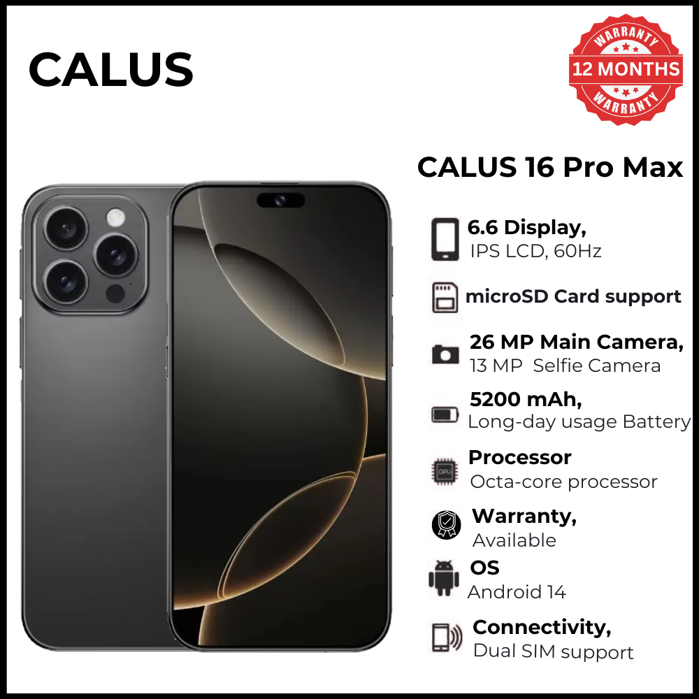 Best price for Calus 16 Pro Max Android 14 Smartphone 128GB ROM + 8GB ...