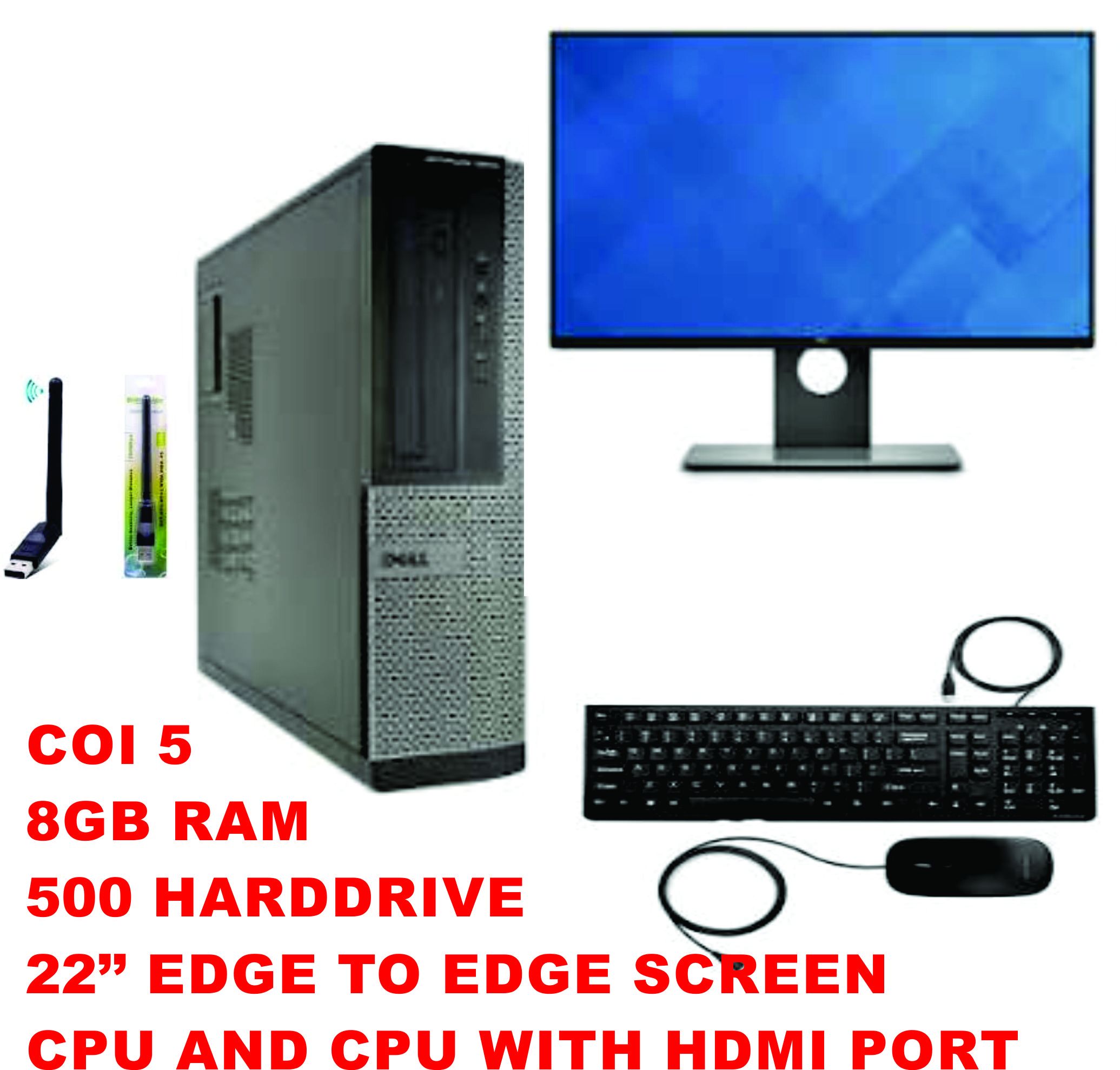 Best price for Dell OptiPlex 390/3010 Intel Core i5, 4GB RAM, 500 HDD ...