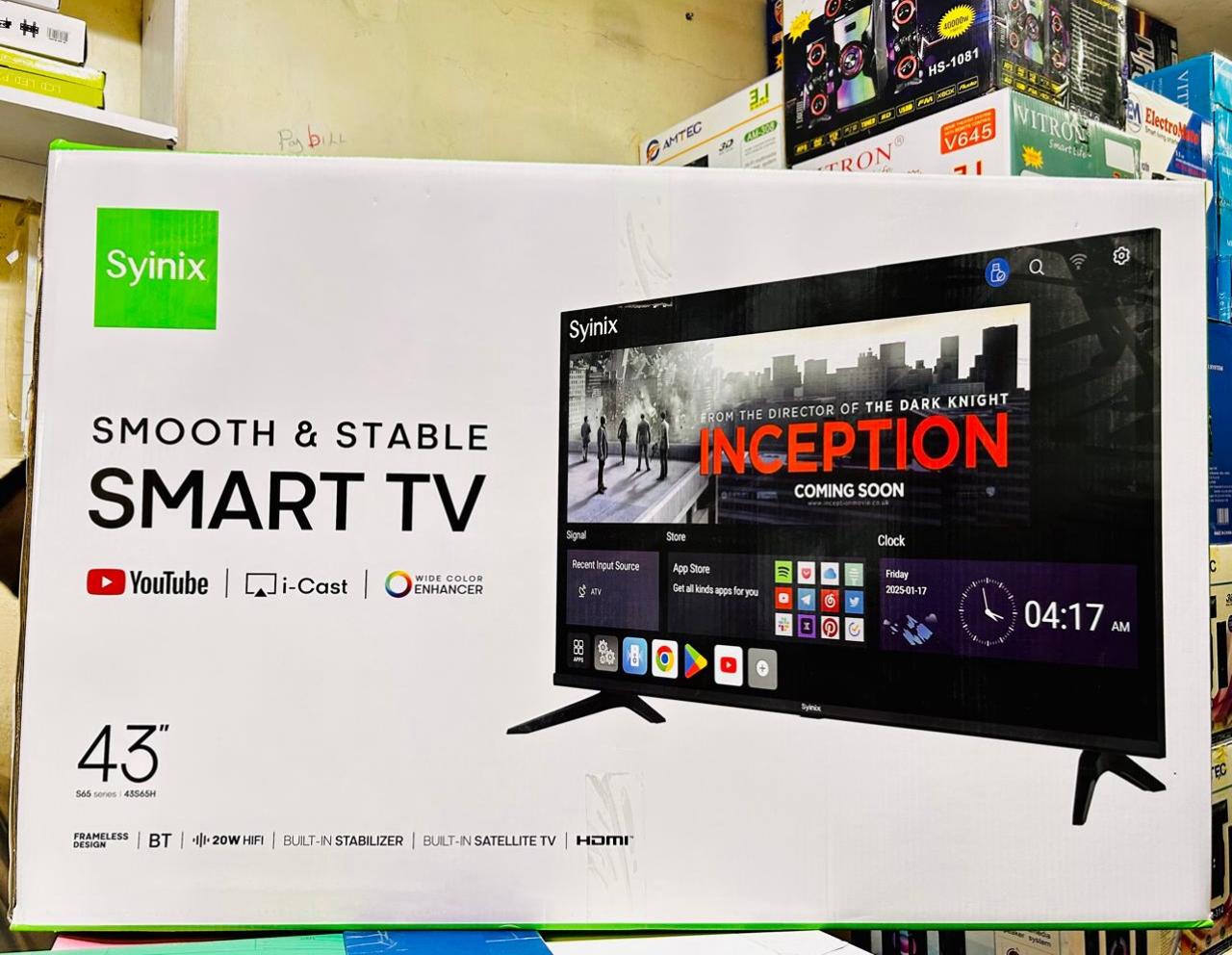 Best price for Synix 43" Smart Tv, USB-C Smart Monitor & Streaming TV ...