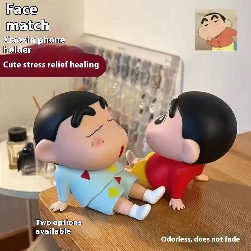 Best price for New Crayon Shin-Chan Figures Phone Holder Kawaii Anime ...
