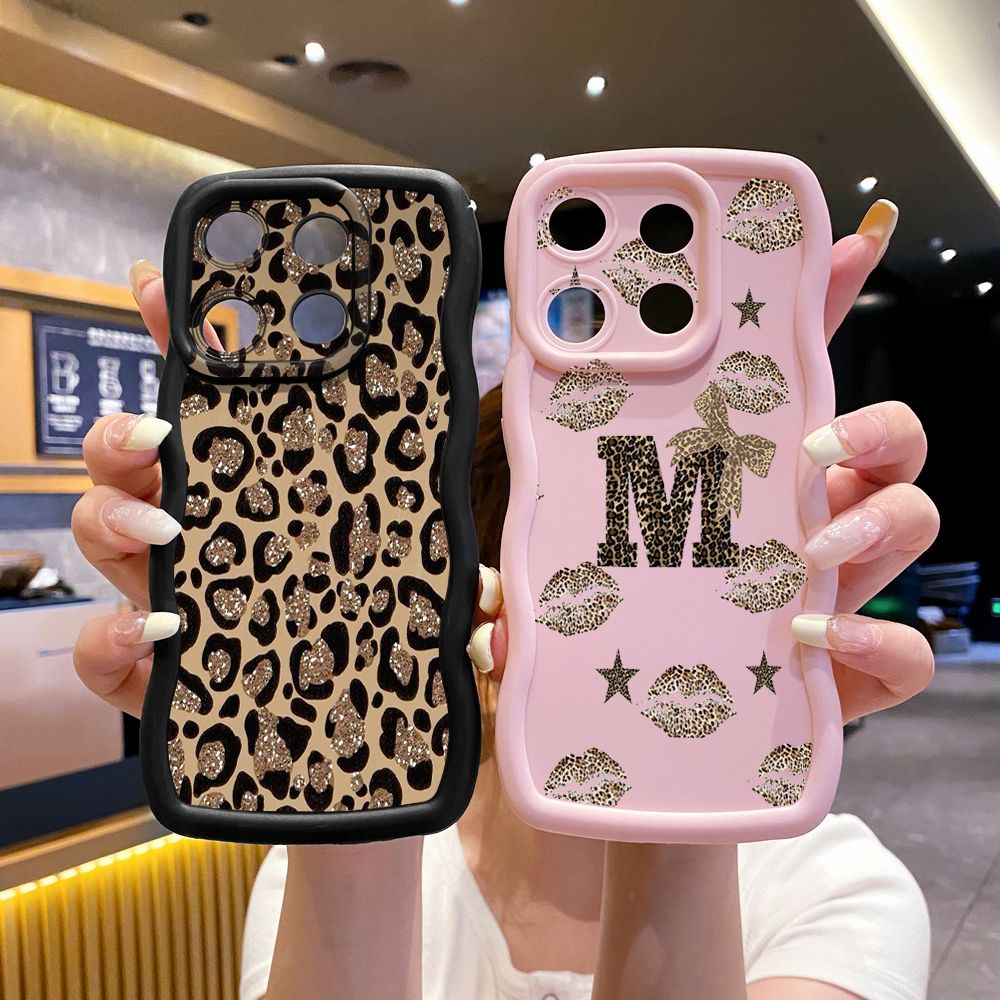 Best price for For ITEl A04 A60 A70 P40 S23 Plus Retry Leopard Wave ...