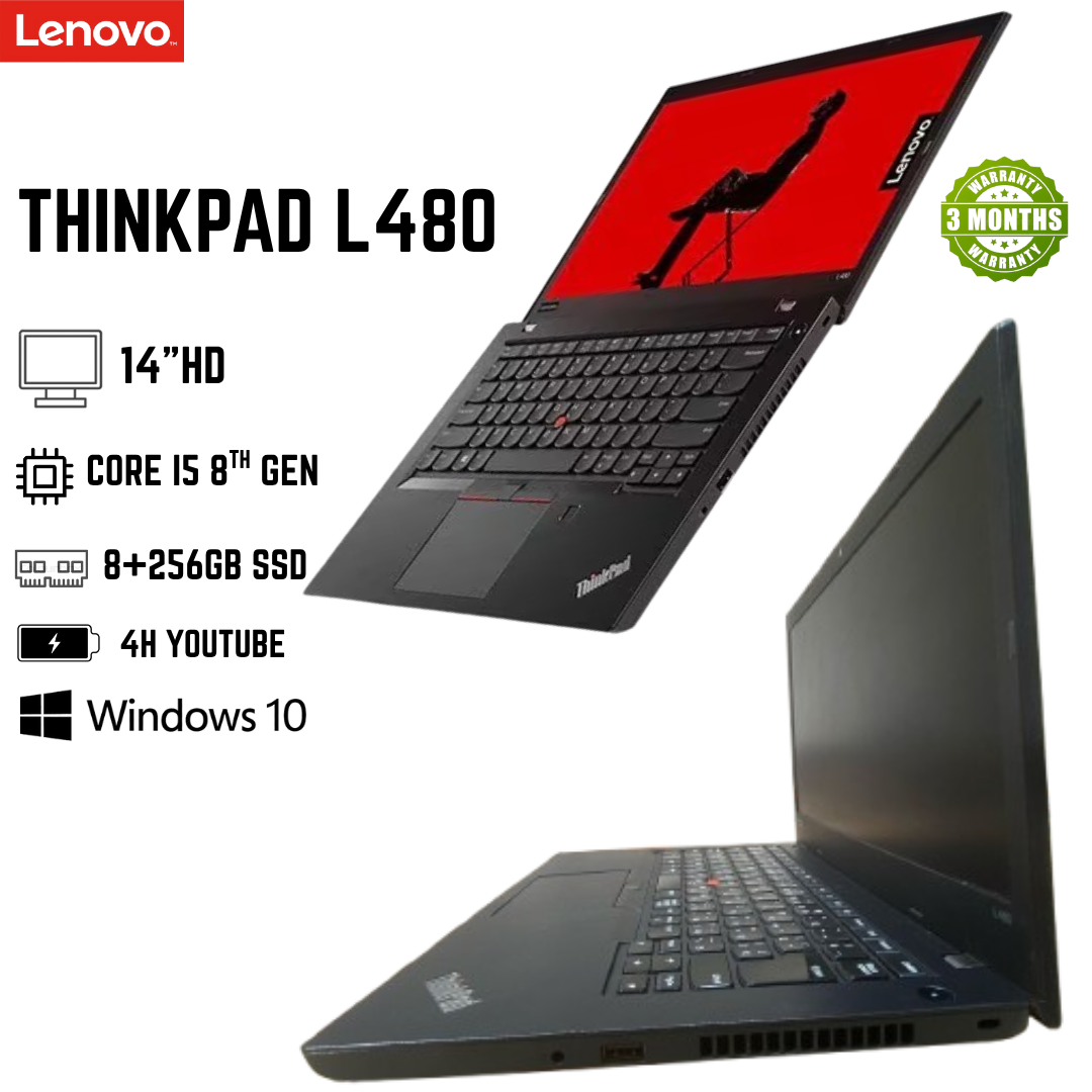 Best price for Refurbished Lenovo ThinkPad L480 – Intel Core i5, 8GB ...