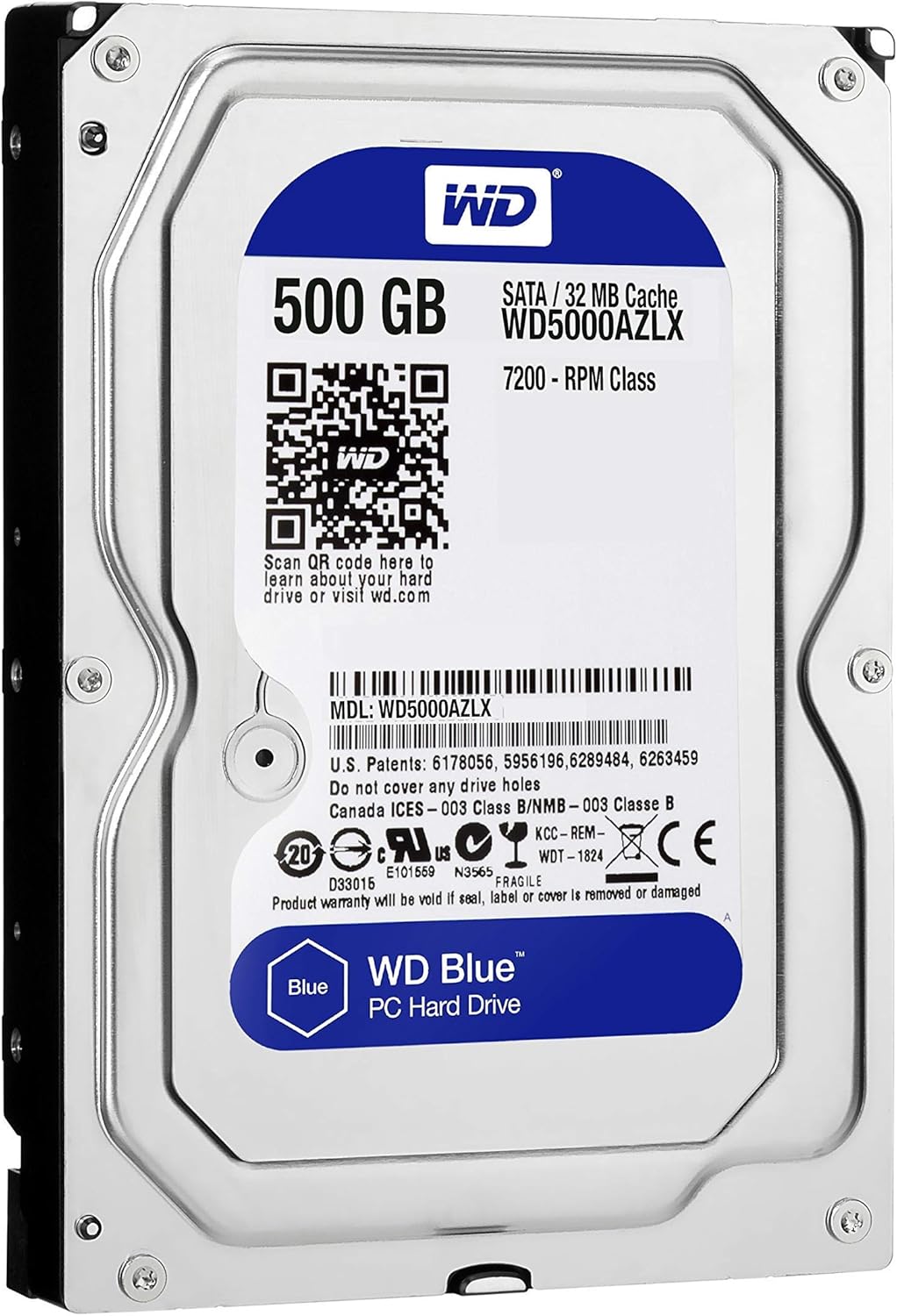 Best price for WD Blue 500GB Desktop Hard Disk Drive Color-Blue Storage ...