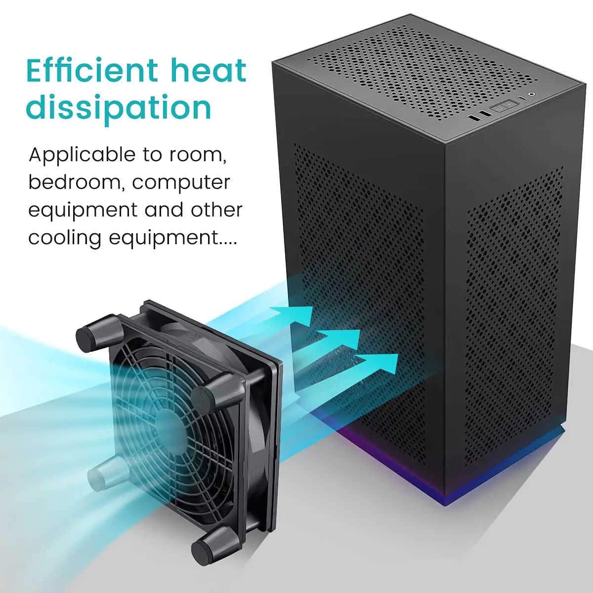 Best price for 120mm x120mm x25mm 5V USB Power Cooling Case Fan for ...