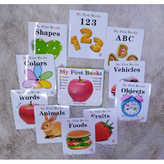 Best price for My First Books – Set of 10 Early Learning Baby Board ...