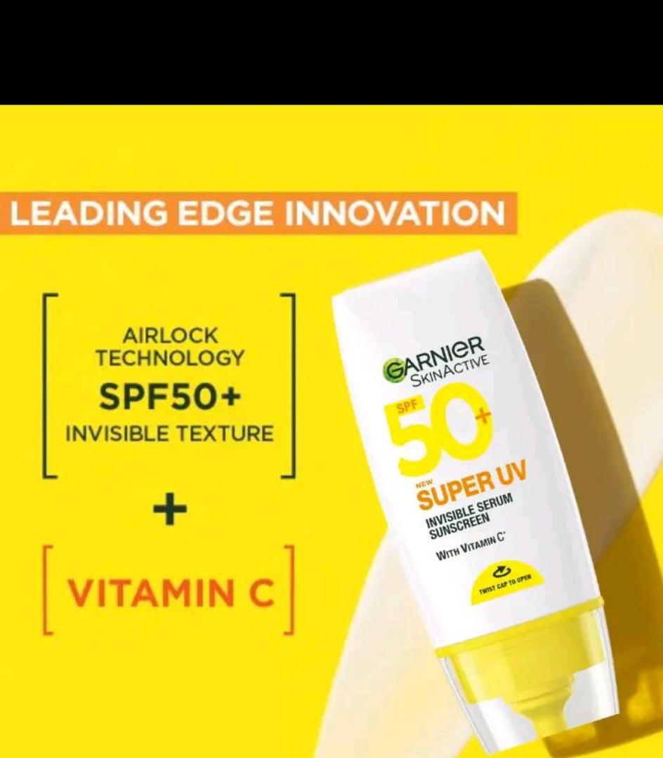 Best price for Garnier Super UV invisible serum sunscreen SPF 50 PA++ ...