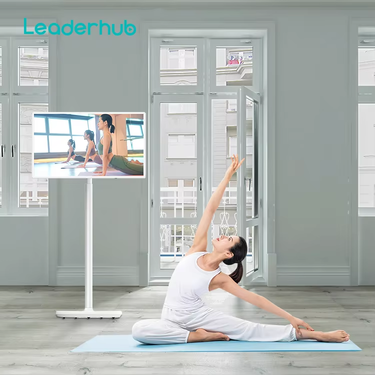 Best price for Leaderhub L32S 32'' Portable Rotate Smart Screen 4+128G Touch Monitor Smart TV ...