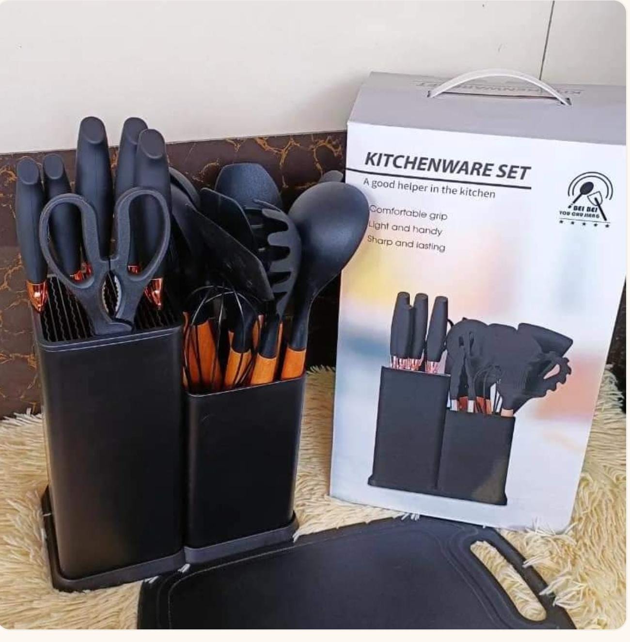 Best price for 19pcs Silicone Cooking Utensils Set – Heat-Resistant Non ...