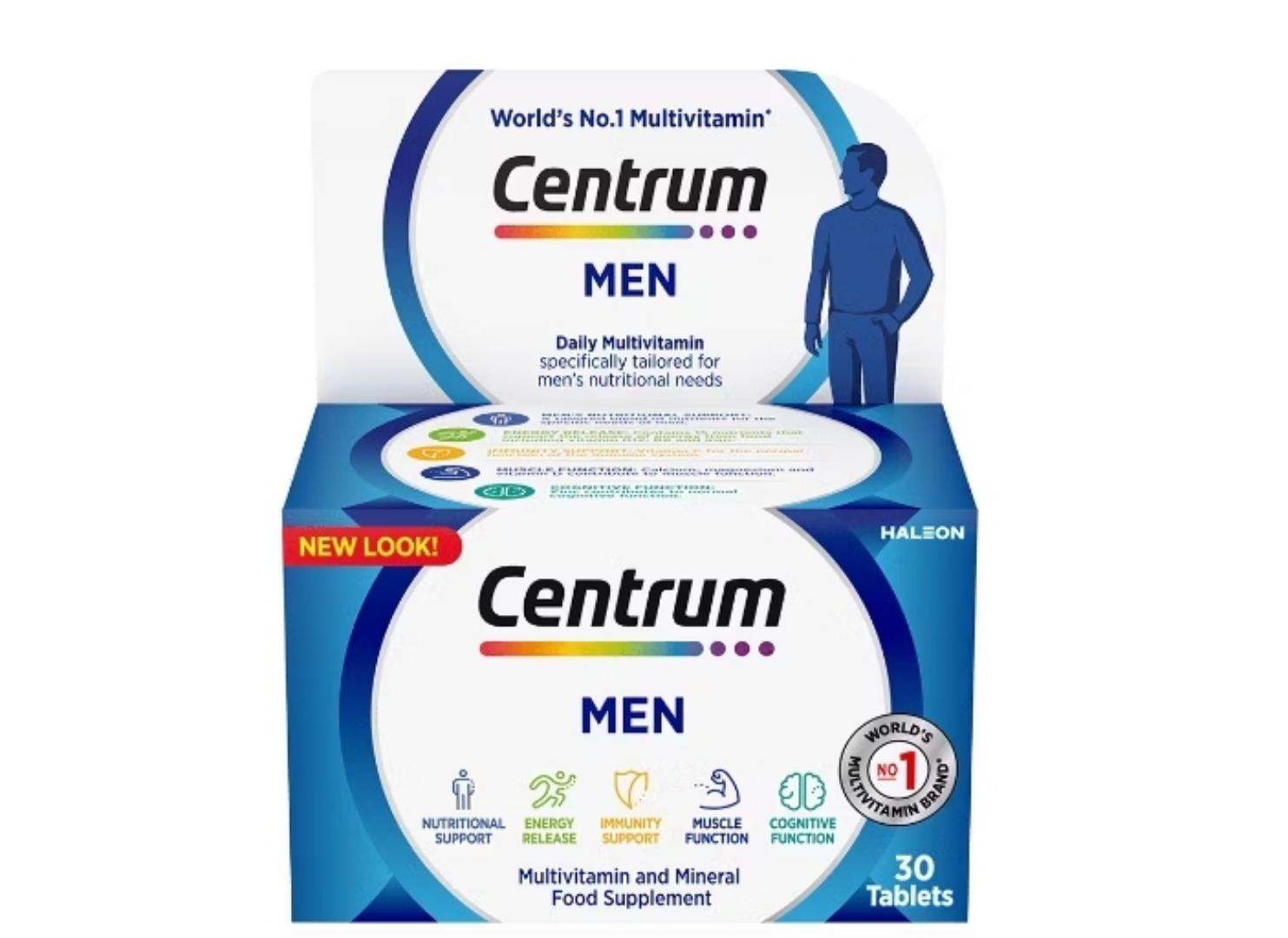 Best price for Centrum MEN Complete daily multivitamin specifically ...