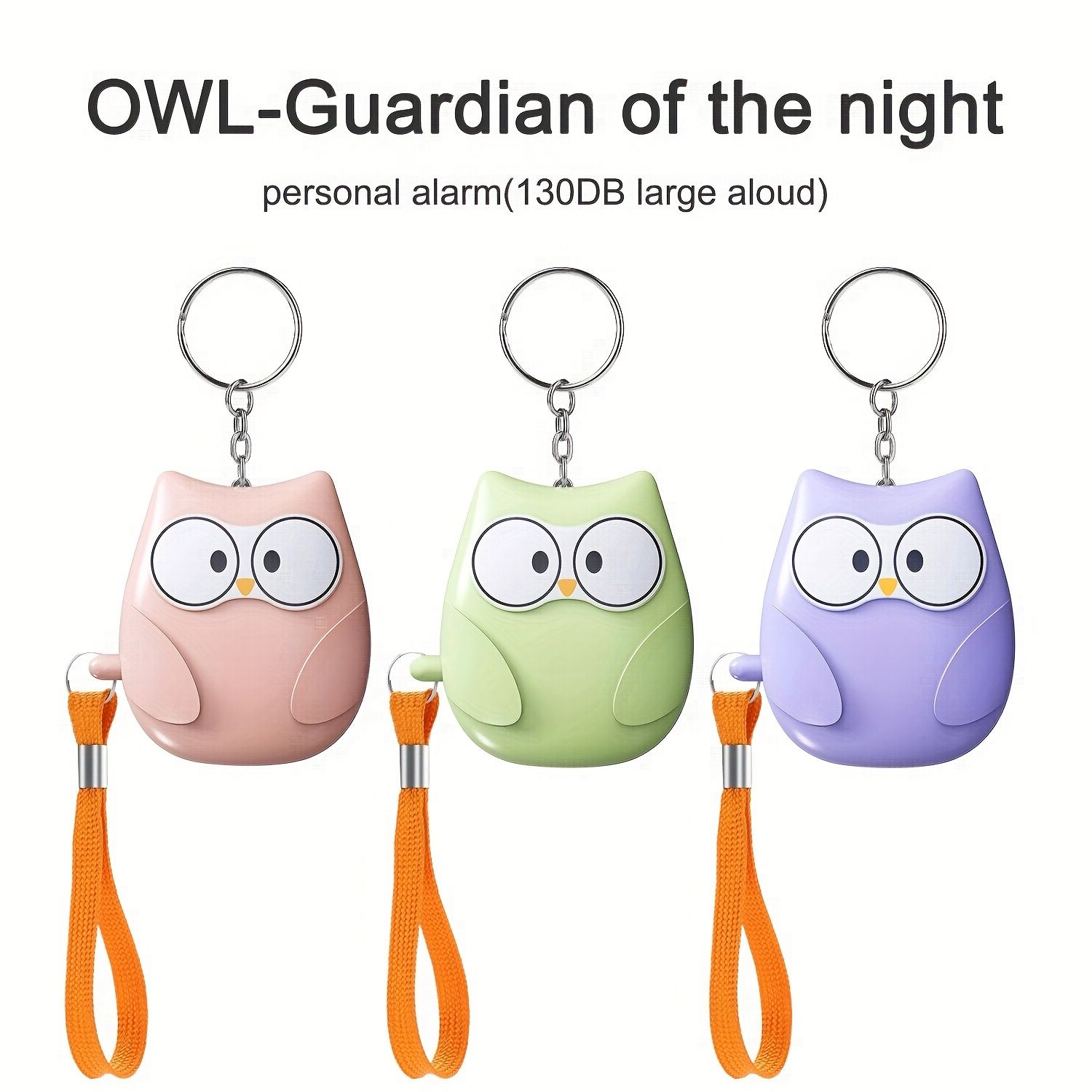 Best price for Cute Owl Personal Alarm - 130dB Loud Siren with LED ...