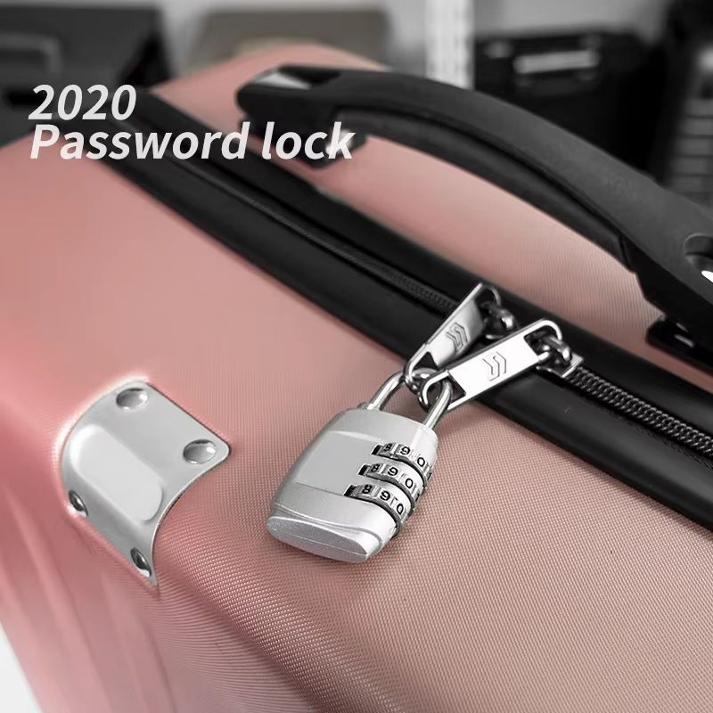 Best price for 3-dial password lock combination suitcase luggage metal ...