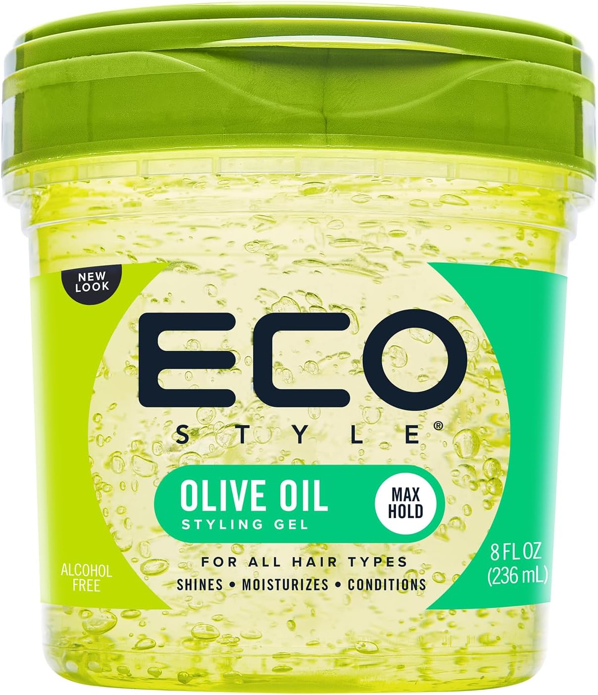 Best price for Eco Style Olive Oil Styling Gel, Green, 236 ml (New look) Volume-236ml 1001501232