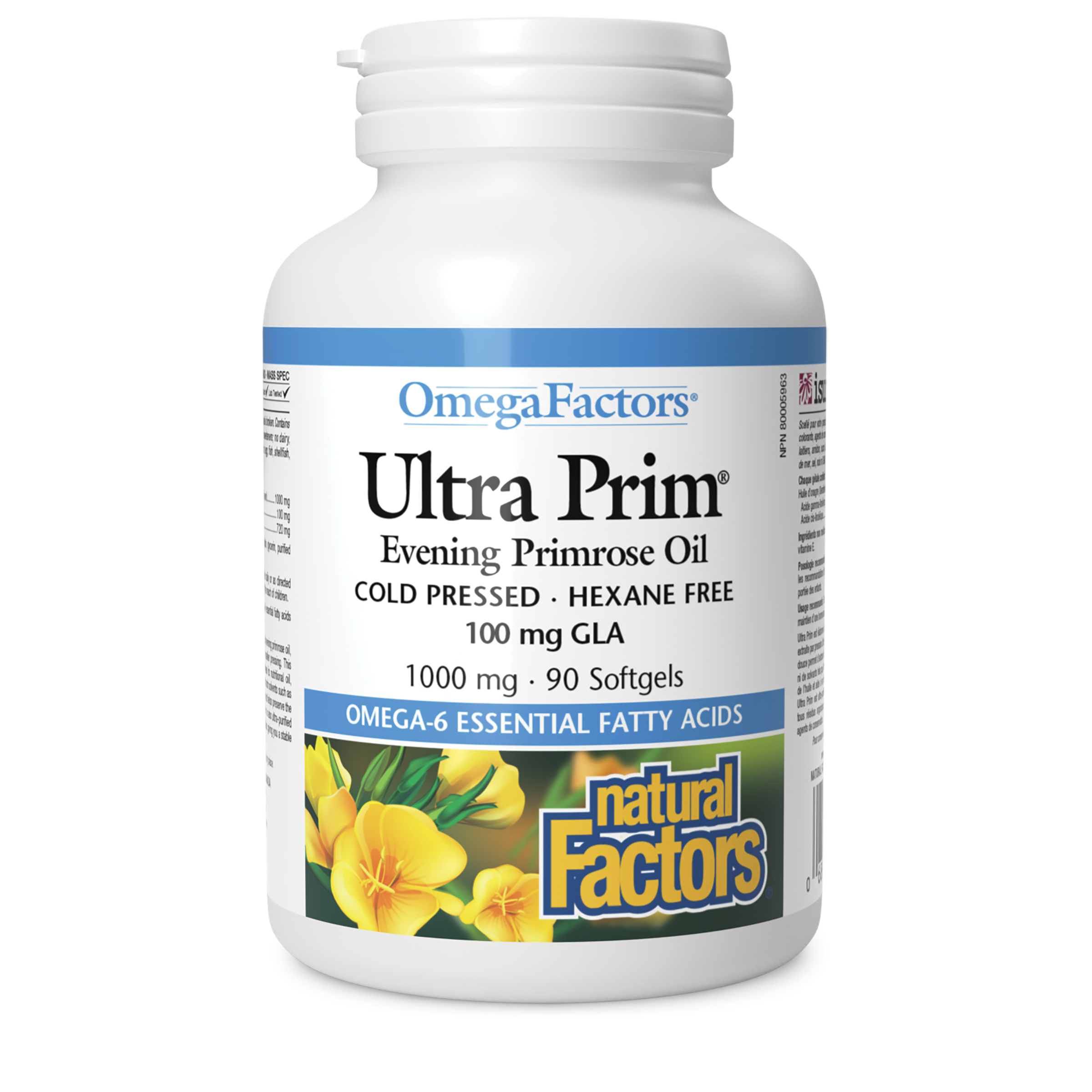 Best price for Ultra Prim Evening Primrose Oil 1000 mg, OmegaFactors ...