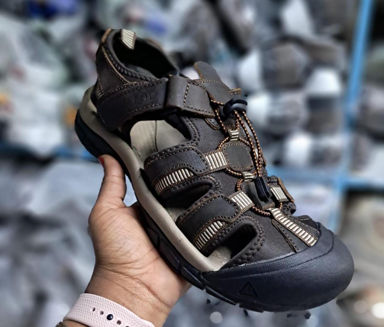 Best price for ORIGINAL LEATHER MEN OPEN SHOES VERY COMFORTABLE AND ...