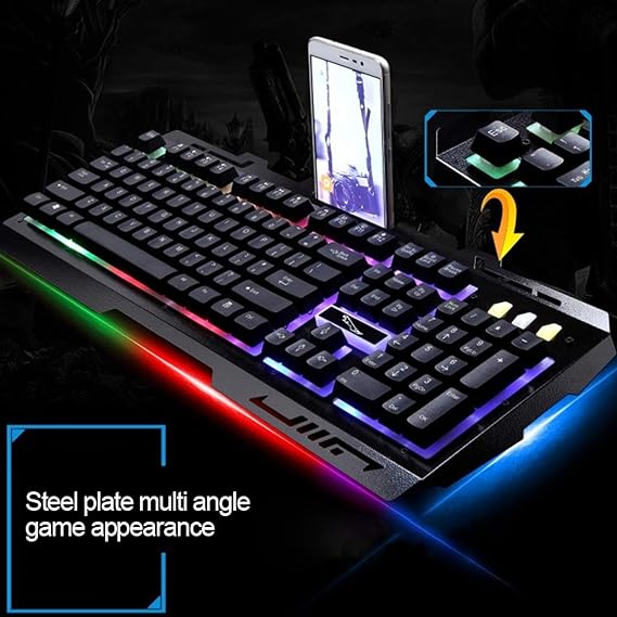 Best price for Metal Storm RGB Mechanical-Feel Keyboard and Gaming ...