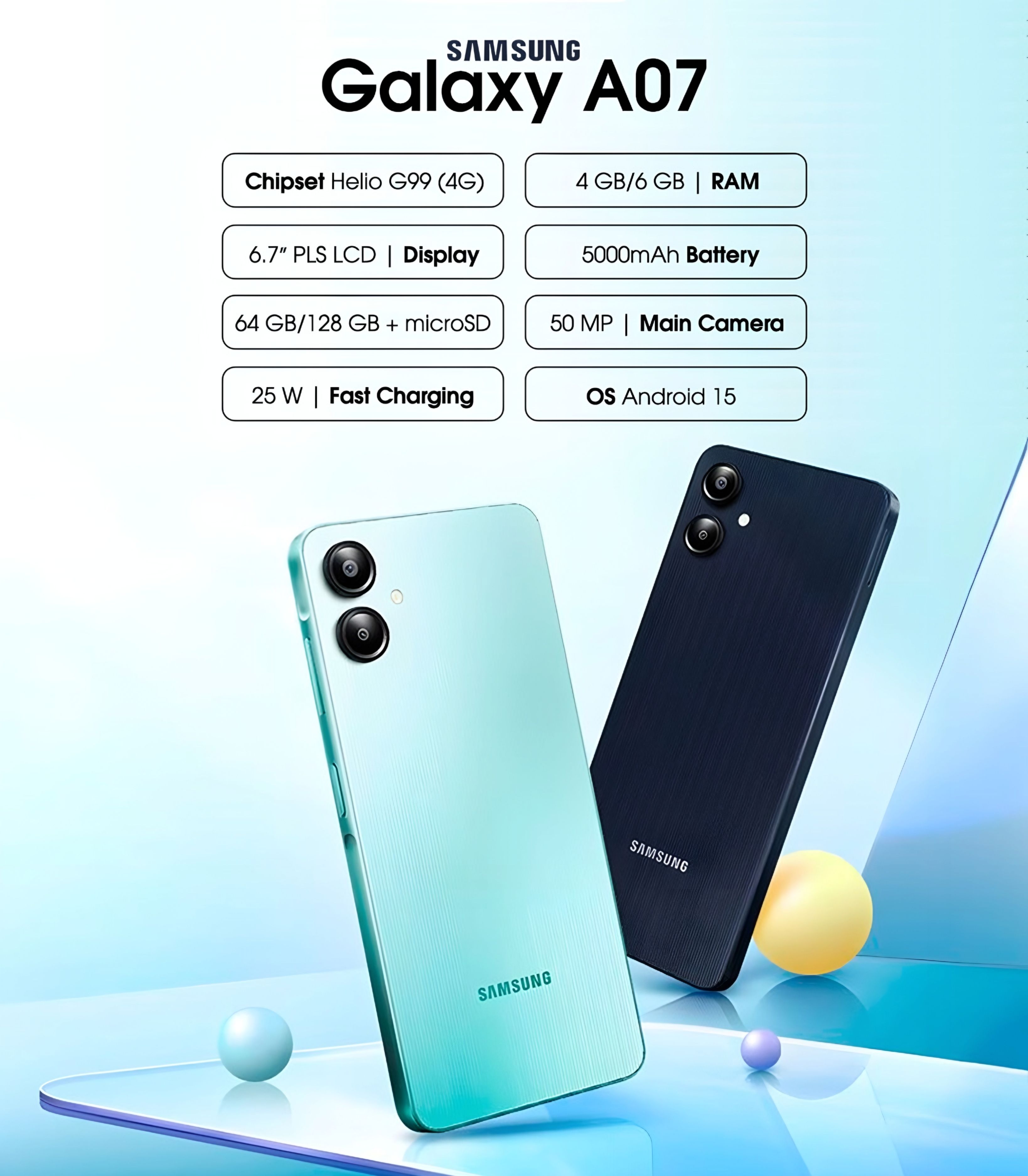 Best price for [New Arrival] Samsung Galaxy A07 64GB+4GB 6.7" 90Hz ...