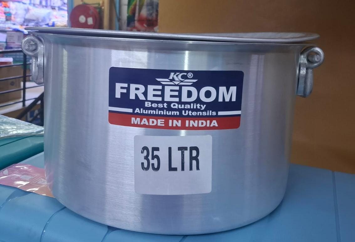 Best price for 35 Litres Heavy Gauge Stainless Steel Sufuria –Crafted ...