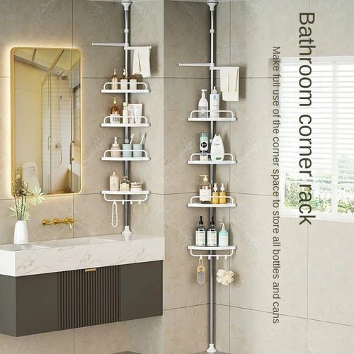 Best price for 4-Tier Adjustable Telescopic Multi-Corner Shelf ...