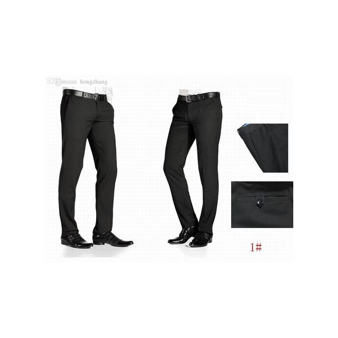 Best price for Official Trouser Pant -Black-Slim Fit Office Wear Men