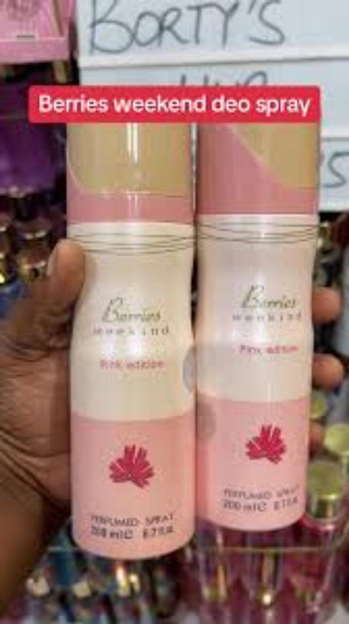 Best price for Berries Weekend Pink Edition 200ML Body Spray – sweet ...