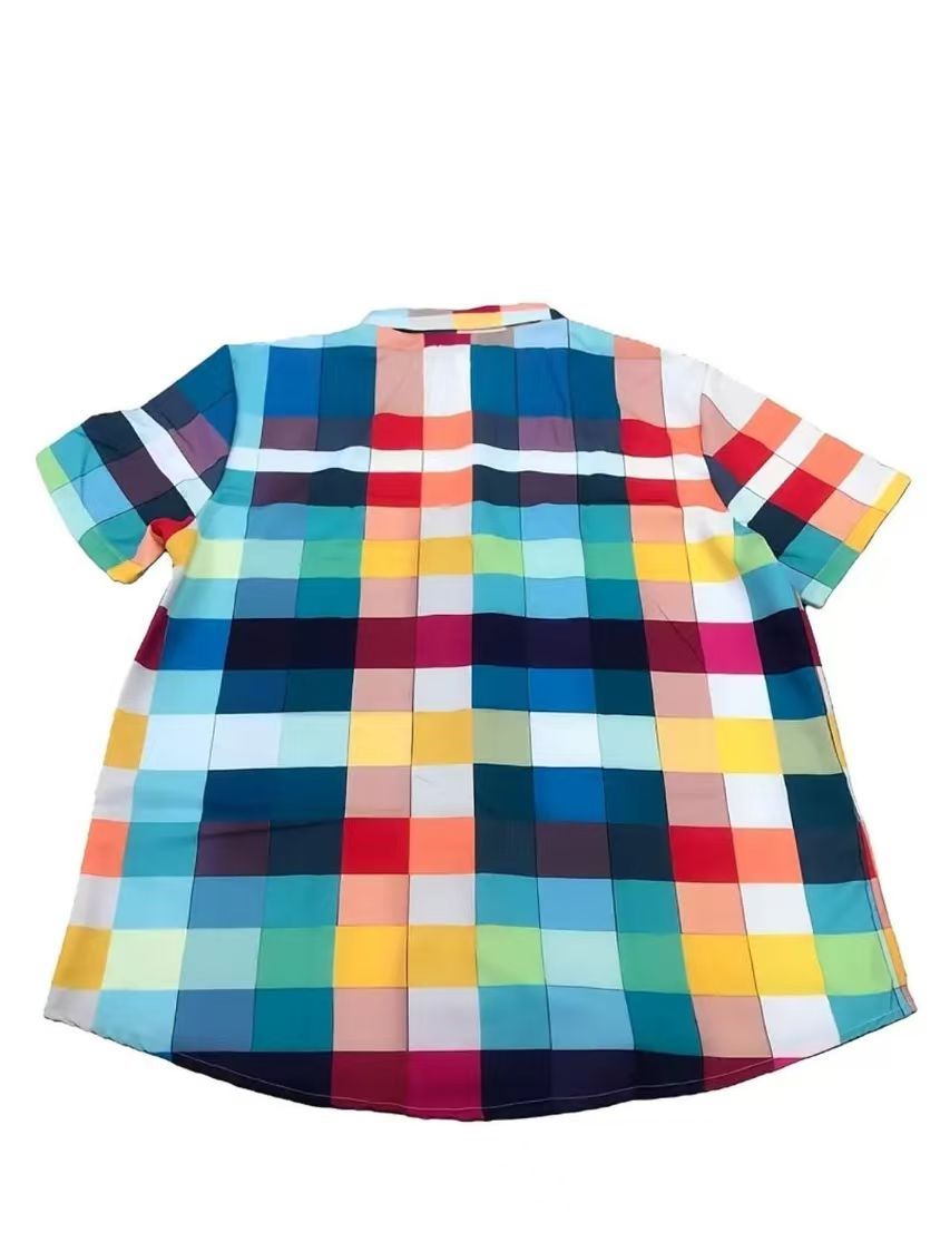 Best price for Men's Summer Fashion Short Sleeve Printed Shirts Korean ...