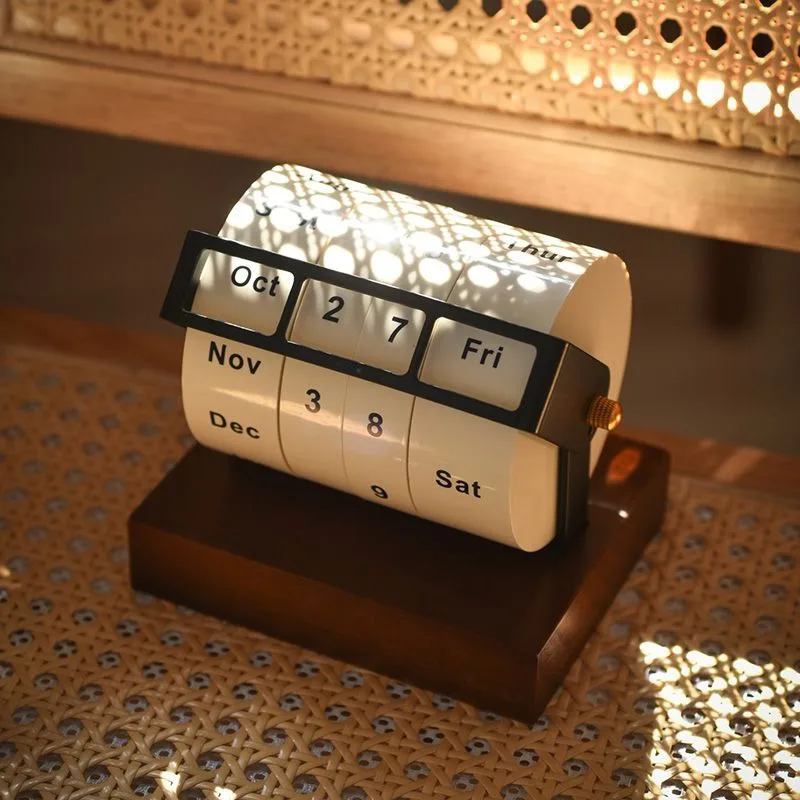 Best price for 1PC Wheel Perpetual Calendar Large Rotating Desk ...
