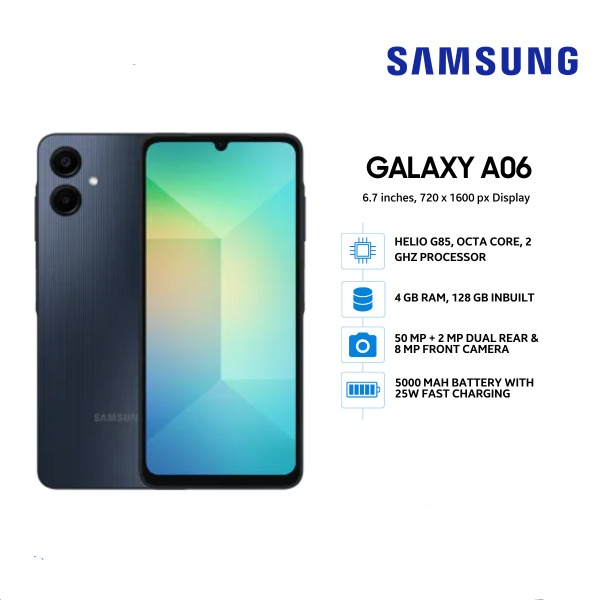 Best price for [Limited Offer] Samsung Galaxy A06 128GB+4GB 50MP Camera ...