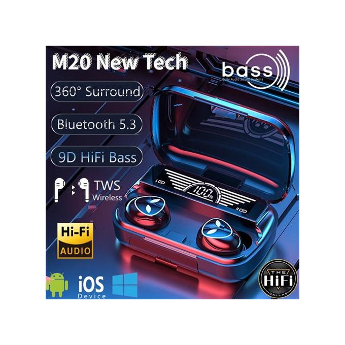 Best price for M20 Touch Control Wireless Earbuds Bluetooth Headphones ...