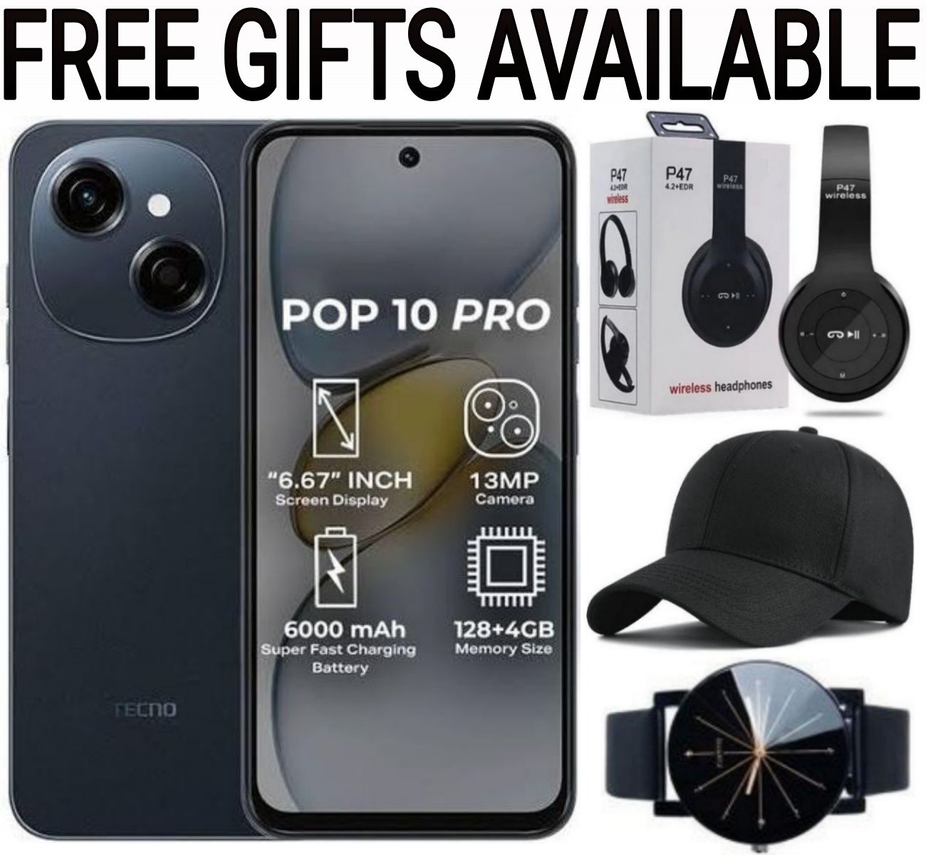 Best price for [SUPER DEALS] TECNO POP 10 PRO 128GB ROM Storage+8(4+4 ...