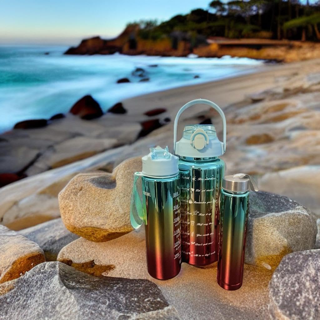 Best price for MIXED COLOURS 3 IN 1 WATER BOTTLES.PERFECT GIFT WATER ...