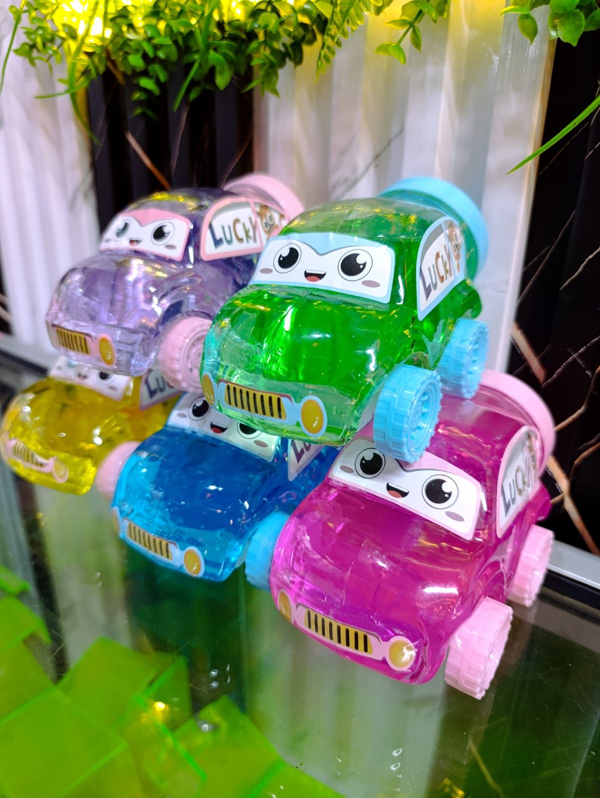 Best price for Kids slime in a car Color-Green 1001305340