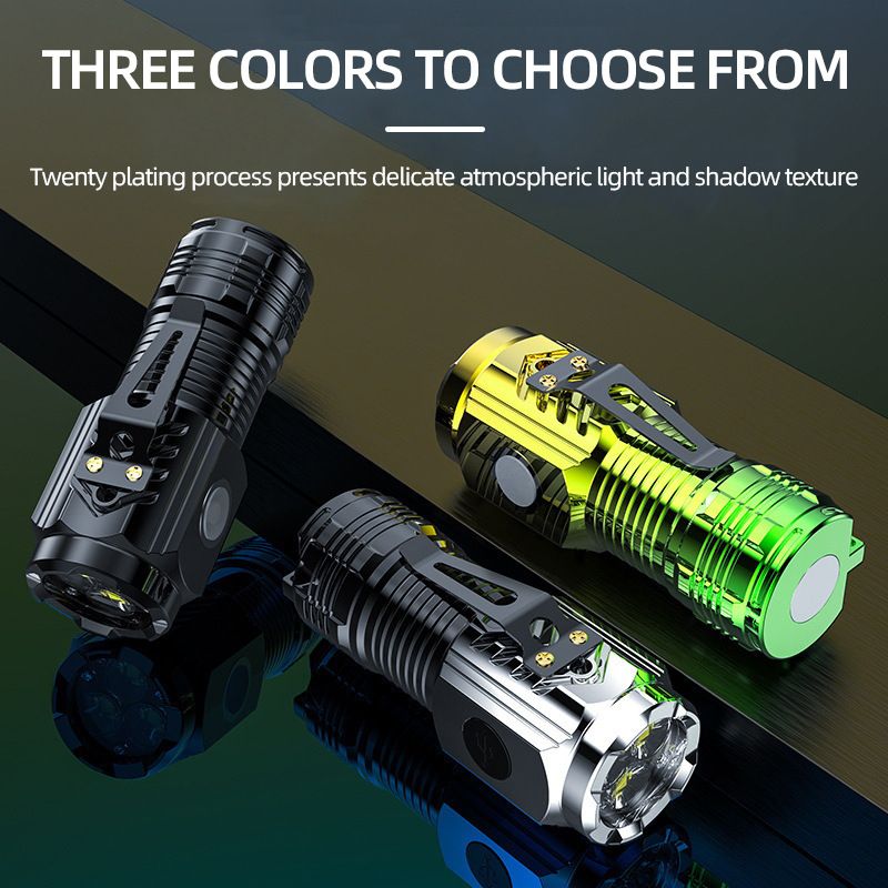 Best price for Rechargeable LED Flashlight Built-in Lithium Battery ...